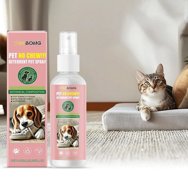 NO CHEW SPRAY For Dogs Bitter Apple Spray , Stop Chewing Deterrent ...