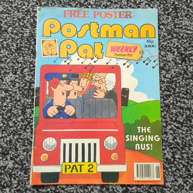 VINTAGE POSTMAN PAT Weekly Comic No 155 1993 £5.00 - PicClick UK