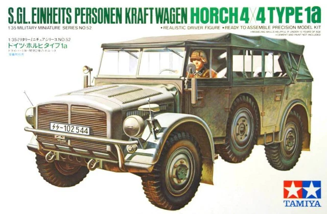 PKW HORCH 108 4X4 Typ 1A (40) /Kfz 18/ (Deutsche Wehrmacht Mkgs) #35052 ...