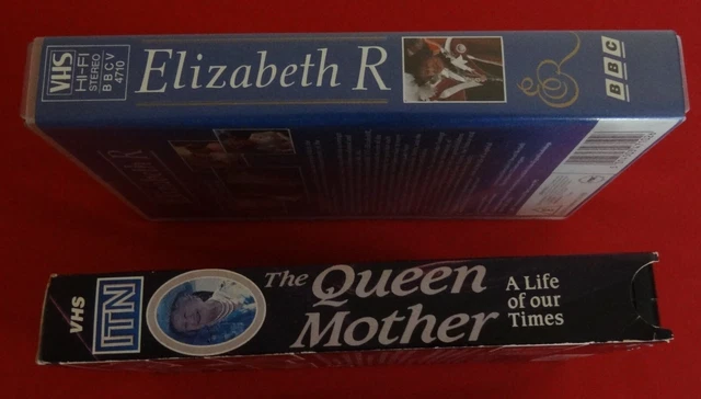ROYAL VHS VIDEO tapes BBC Elizabeth R and ITN Queen Mother £2.00 ...