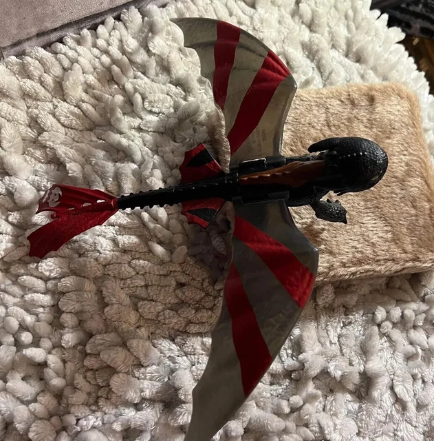 HOW TO TRAIN Your Dragon TOOTHLESS Wing Flap Figure Toy Dreamworks 21cm ...