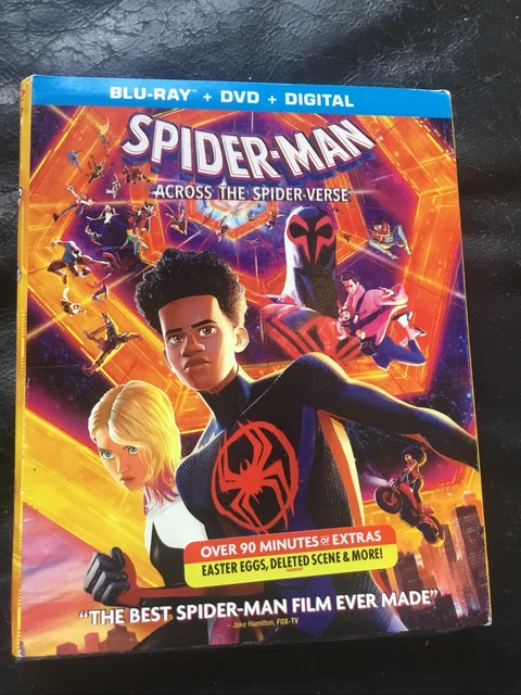 SPIDER-MAN: ACROSS THE Spider-Verse (Blu-ray + DVD + Digital Copy, 2023 ...