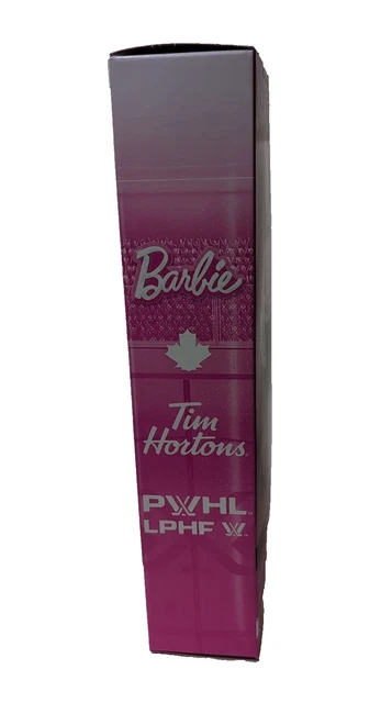 TIM HORTONS BARBIE Mattel 2025 PWHL Hockey Player Doll Canada Brand New ...