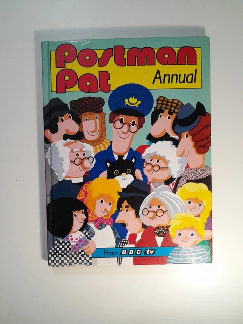 VINTAGE RETRO POSTMAN Pat 1987 Annual Hardback Book Bbc Tv £10.00 ...
