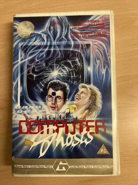 VERY RARE VHS Computer Ghosts Big box ex rental working Guild Home ...