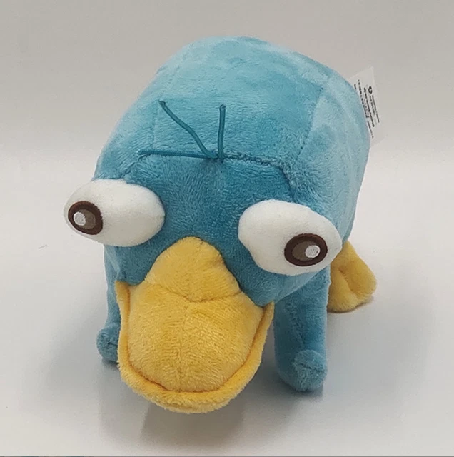 DISNEY'STORE PERRY THE Platypus Plush Phineas And Ferb Stuffed Animal ...