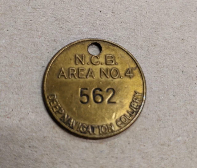 DEEP NAVIGATION COLLIERY Pit Check Welsh Miners Lamp Tally. £19.99 ...