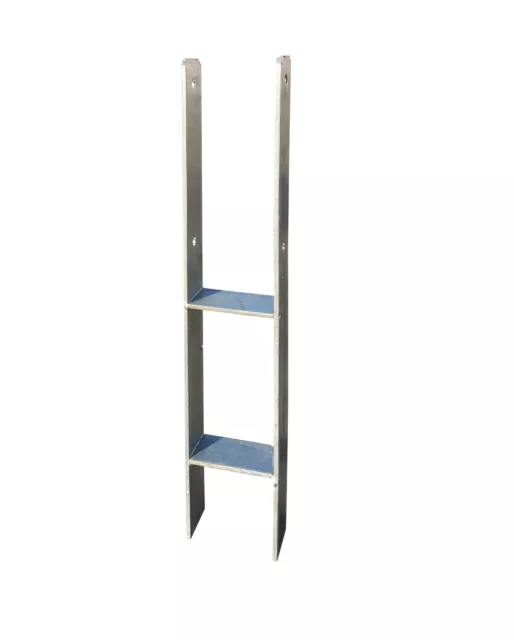 H-ANKER PFOSTENTRÄGER FÜR Zaun, Carport 101x600 mm, 5,6mm Stärke ...