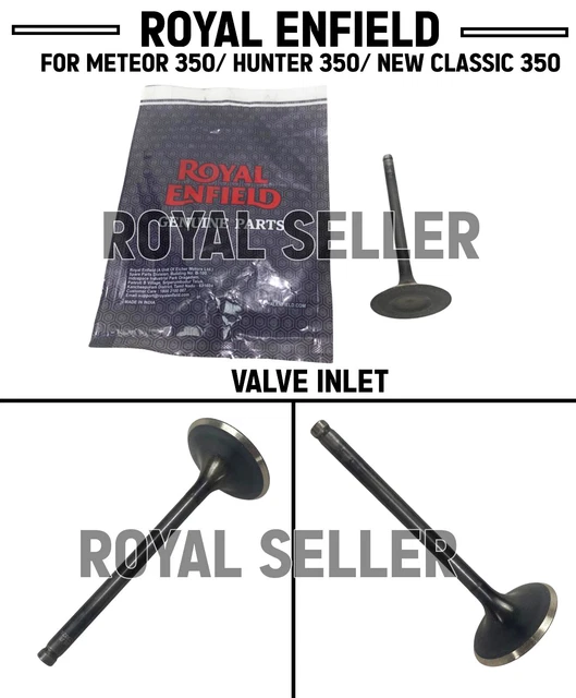 ROYAL ENFIELD &VALVE INLET" For New Classic 350 & Hunter 350 & Meteor ...