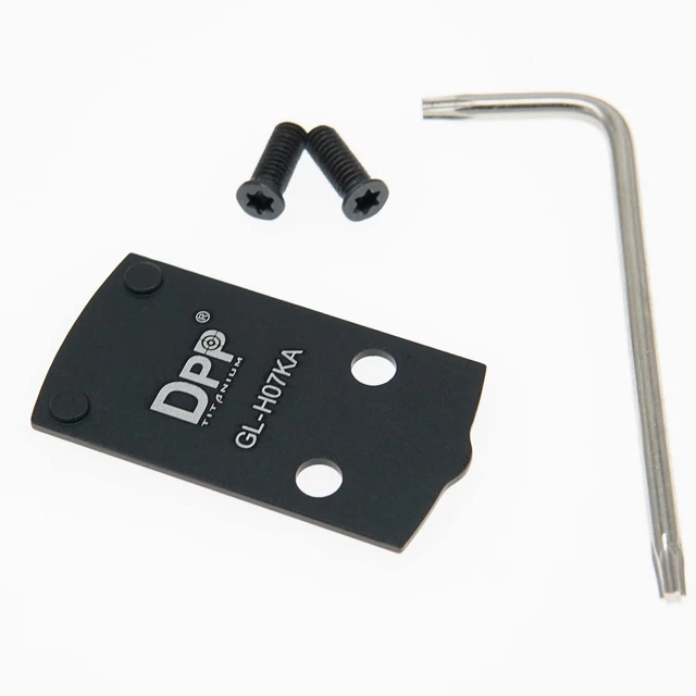 DPP TITANIUM ADAPTER Plate for Glock 43X/48 MOS Hellcat OSP with M4 ...