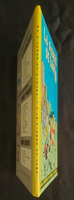 JOHAN ET PIRLOUIT T04g La Pierre de Lune Edition dos rond jaune 1975 ...