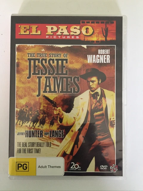 THE TRUE STORY Of Jesse James (DVD, 1957) Robert Wagner Classic Western ...