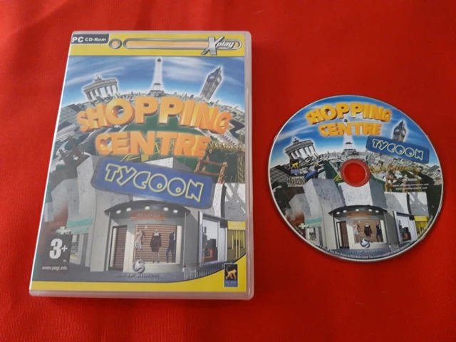 SHOPPING CENTRE TYCOON Jeu Pc Cd-Rom En Boite Fr Tbe EUR 6,90 - PicClick IT