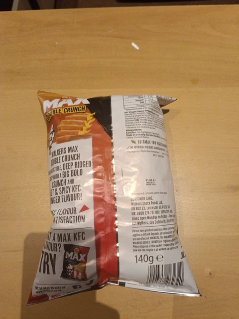 MAX DOUBLE CRUNCH KFC Zinger £2,000.00 - PicClick UK