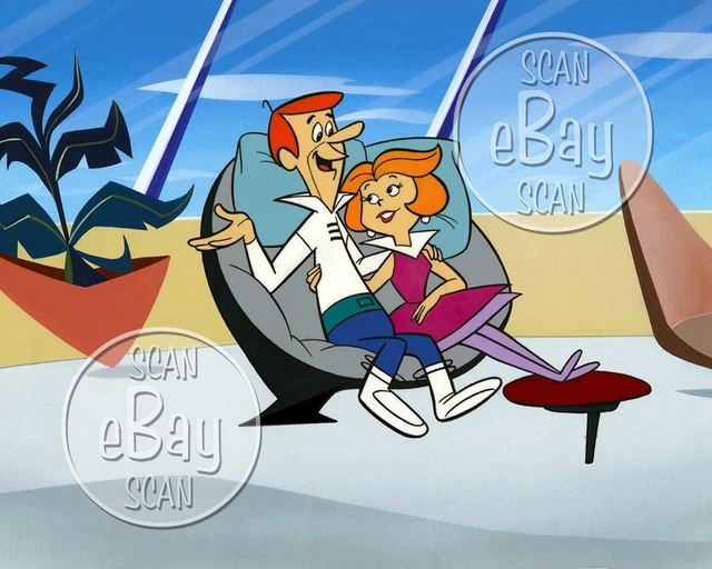 RARE! JETSONS CARTOON Color TV Photo HANNA BARBERA Studios GEORGE ...