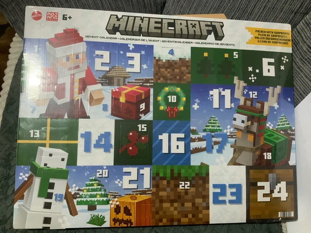 MINECRAFT ADVENT CALENDAR 2025 £31.88 - PicClick UK