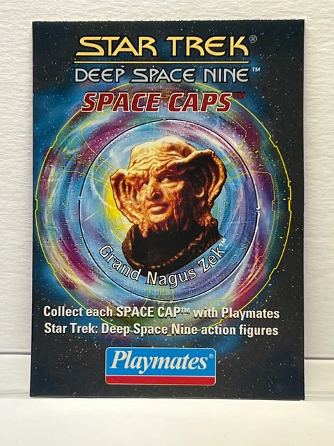 FIGURINE ARTICULÉE TREK Space Caps - 1994 Playmates Grand Nagus Zek ST ...