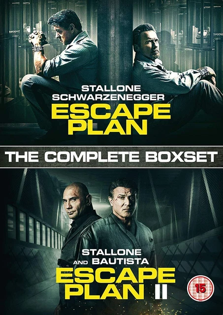 ESCAPE PLAN BOXSET (DVD) Sylvester Stallone EUR 15,02 - PicClick IT