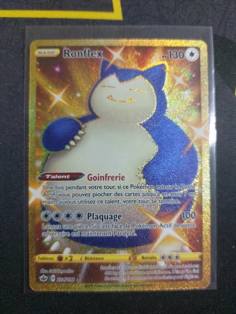 CARTE POKEMON RONFLEX Gold 224/198 EUR 50,00 - PicClick FR
