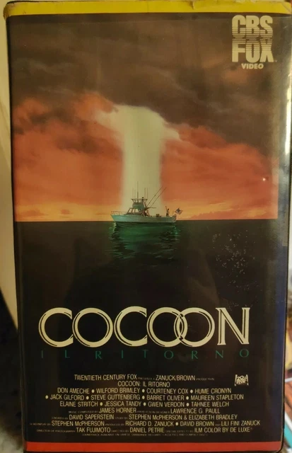 COCOON IL RITORNO VHS CBS Fox Prima Edizione 1989 Panarecord EUR 9,00 ...