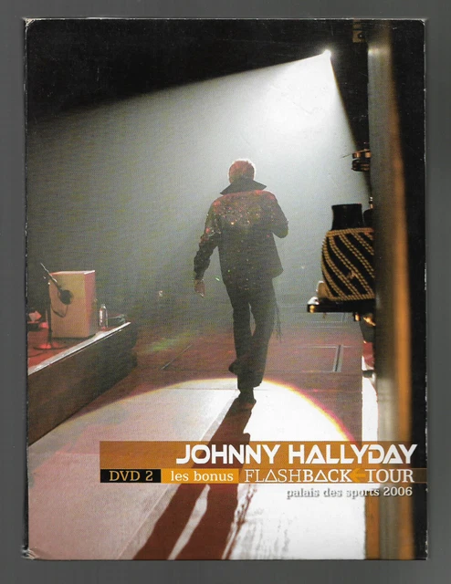 JOHNNY HALLYDAY DVD FLASH BACK TOUR EUR 1,50 - PicClick FR