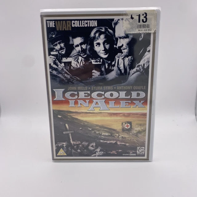 ICE COLD IN Alex - John Mills, Sylvia Sims - new and sealed dvd - free ...