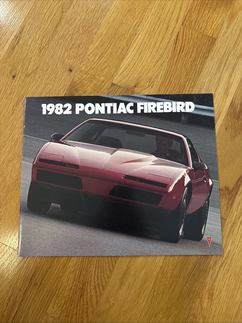 1982 PONTIAC BROCHURE: FIREBIRD-Trans-Am,S/E,GRAND PRIX,6000,BONNEVILLE G,J2000, $13.72 ...