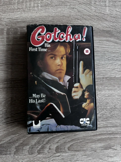 “GOTCHA” RARE VHS Tape Video 1985 £12.50 - PicClick UK
