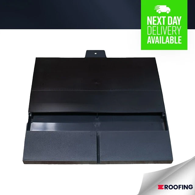 PLAIN ROOF TILE Vent, Ventilation For Clay/Concrete Tiles - GREY £24.99 ...