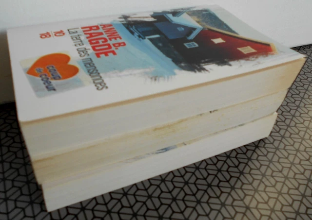 LOT DE 3 Livres Collection 10/18 de Anne B. RAGDE Trilogie NESHOV 4426 ...