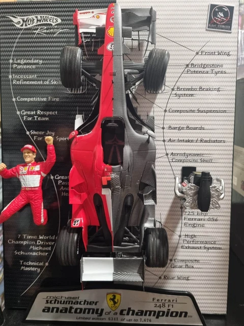 1/18 FERRARI 248 F1 Michael Schumacher Anatomy Of A Champion 2006 ...