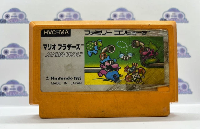 MARIO BROS NINTENDO Famicom Family Computer Japanese Game Cartridge £9. ...