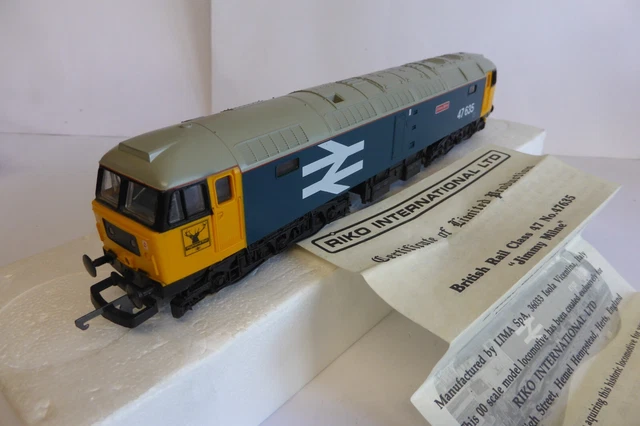 OO GAUGE LIMA 205206 Class 47 Large Logo 47635 'Jimmy Milne' Limited ...