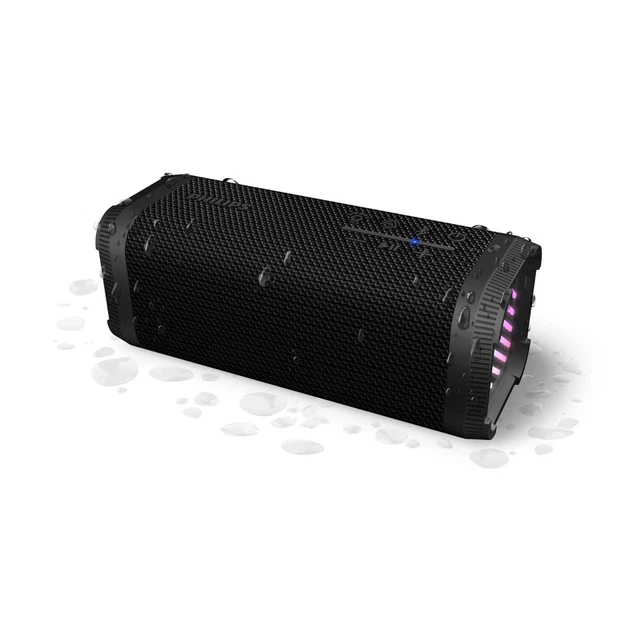 PHILIPS TAS2000B/00 BLUETOOTH Lautsprecher 20W Bass LED IPX5 Kabellos ...