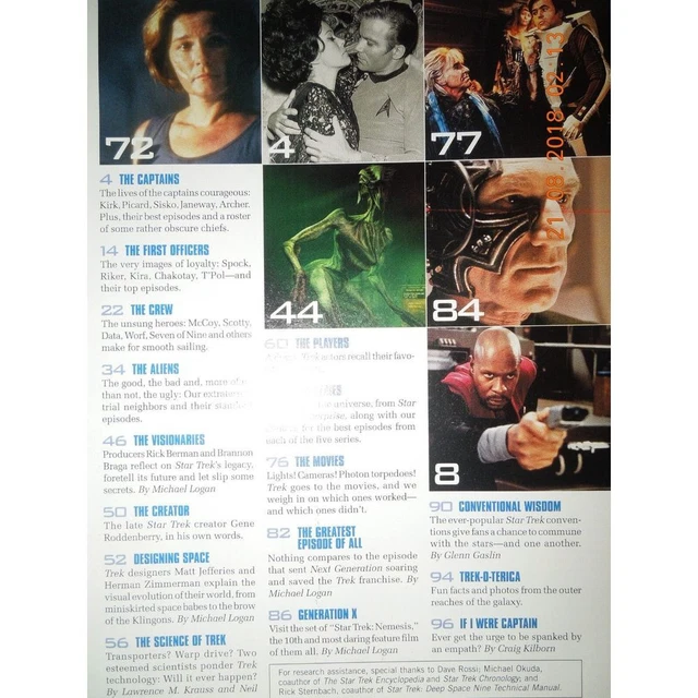 STAR TREK TV guide special 35 ANNIVERSARY GUIDE TO UNIVERSE + awesome ...