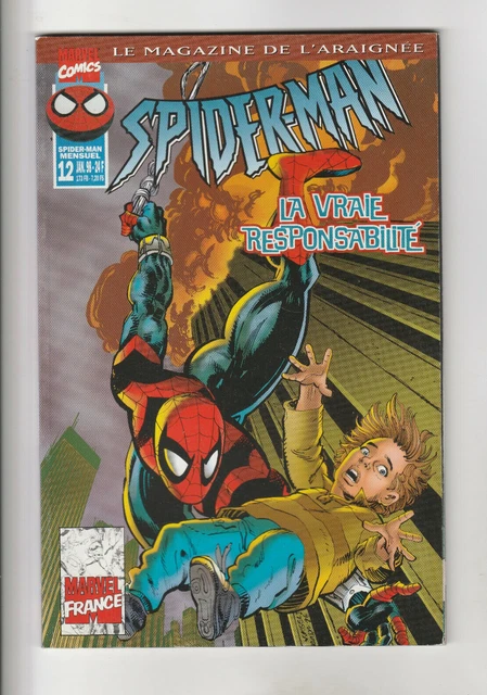 MARVEL COMICS # 12 Spider-Man Le magazine de l'araignée janv. 1998 ...