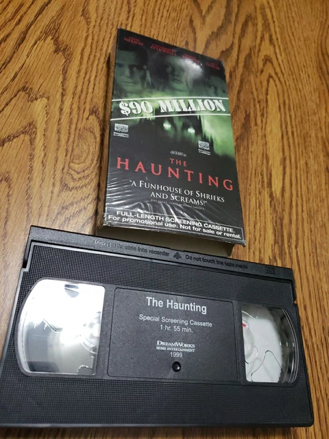 THE HAUNTING VHS Tape Screener Promo Liam Neeson Catherine Zeta Jones ...