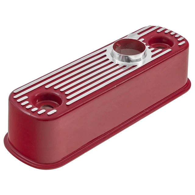 CLASSIC MINI ROCKER Cover in Red Aluminium Fits 1275 A engines GAC4068R ...