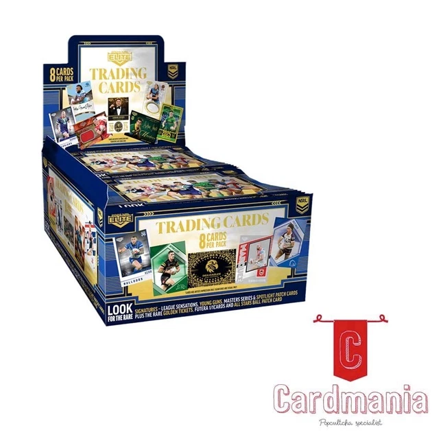 NRL RUGBY LEAGUE - 2025 Elite Trading Cards (Box of 24 Packs) | New ...