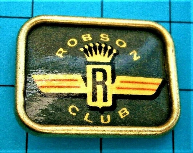 BT849*) VINTAGE ROBSON Club winged R Motor Car tie lapel pin badge EUR ...