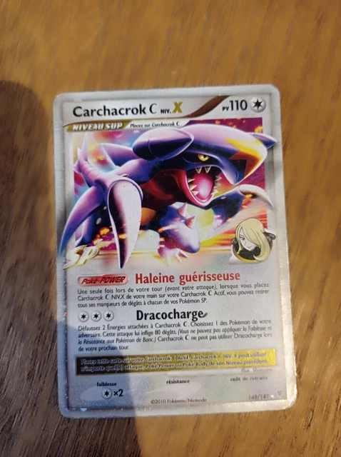 CARTE POKÉMON CARCHACROK NIV X 145/147 Vainqueurs Suprêmes VF FR EUR 8 ...