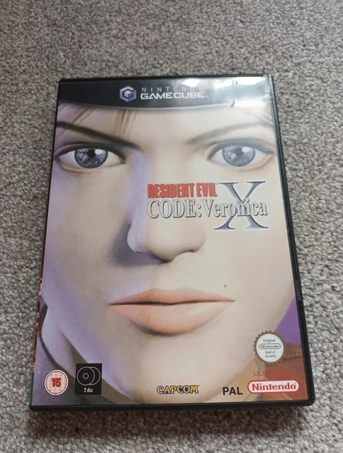 NINTENDO GAMECUBE RESIDENT EVIL CODE VERONICA X Boxed & Complete FREE ...