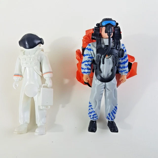 HASBRO ACTION MAN Vintage 1997 Astronaute et Parachutiste Très Bon Etat ...