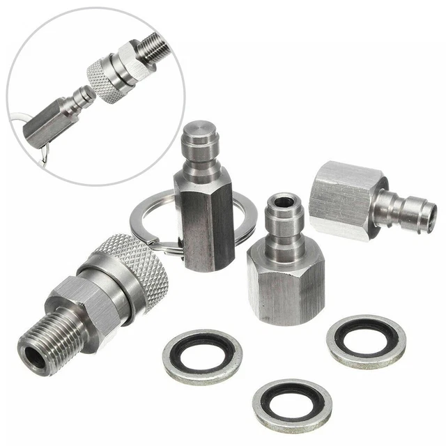 EDELSTAHL PCP F??LLSCHNELLVERSCHLUSS 1/8 BSPP f??r Luftgewehre und ...