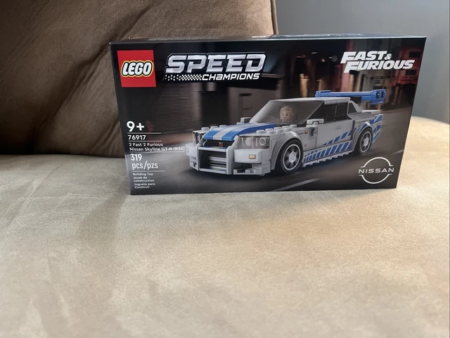LEGO 76917 SKYLINE GT-R R34 Fast & Furious Speed Champions SHIPS NOW ...
