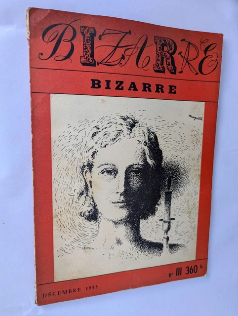 BIZARRE REVUE N°III, décembre 1955, ill. René Magritte, Robert Pierret ...