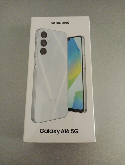 SAMSUNG GALAXY A16 5G 128GB Light Grey Dual-SIM Unlocked New Sealed Box ...