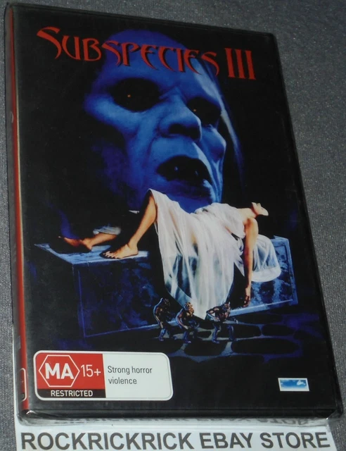 SUBSPECIES III DVD Anders Hove, Denice Duff, Melanie Shatner New Sealed ...