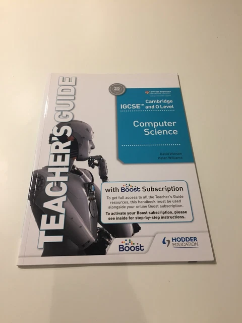 CAMBRIDGE IGCSE AND O Level Computer Science Teacher's Guide $91.78 ...