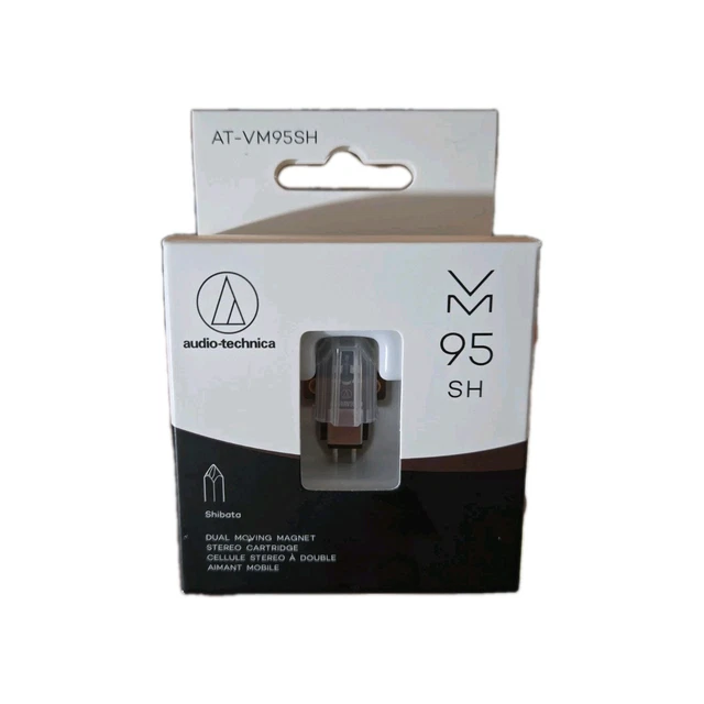 AUDIO-TECHNICA AT-VM95SH DUAL Moving Magnet Stereo CARTRIDGE with ...